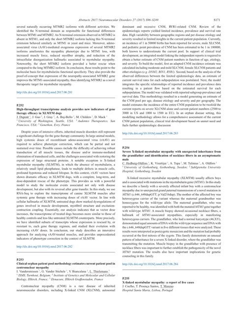 Pdf Severe X Linked Myotubular Myopathy With Unexpected Inheritance