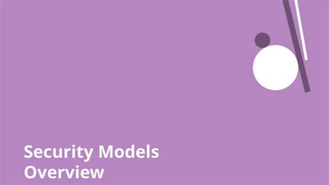 Security Model Bell Lapadula Model Withexamplepptx