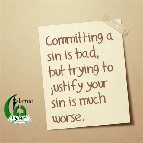 Celetuk Gumam Inspirasi — Islamicquotes11 Committing A Sin Is Bad But