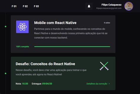 GitHub Colaquecez Challenge Rocketseat React Native Desafio Do Bootcamp Da Rocketseat