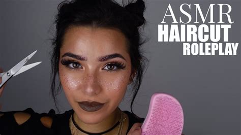 Asmr Haircut Role Play Scalp Massage Shaving Hair Brushing Hair