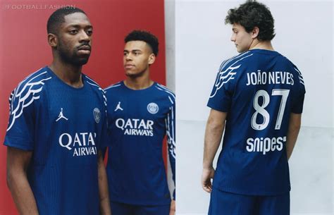 Psg 2025 Jordan Fourth Kit Football Fashion