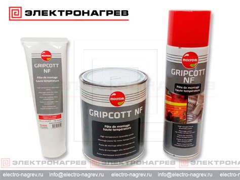 Высокотемпературная монтажная паста “Gripcott NF” (“Molydal”, Франция ...