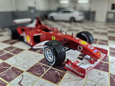 Spb 2002 Michael Schumacher Ferrari F2002 F1 124 Scale Diecast