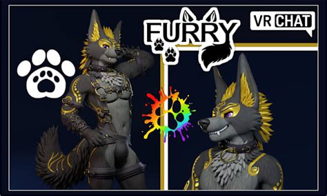 Create Or Edit Custom 3d Vrchat Avatar Furry Model Nsfw For Vrchat By
