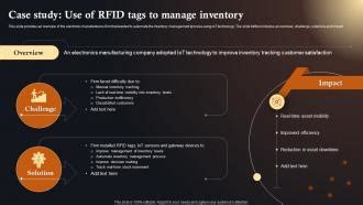Rfid In Manufacturing Powerpoint Presentation And Slides Ppt Template