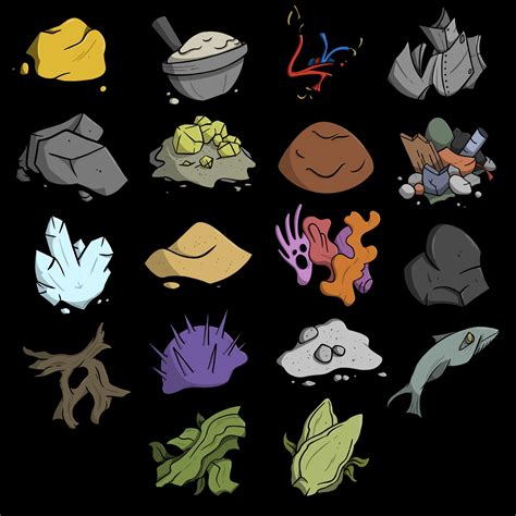 Primary Materials Finished Rthegrottoboardgame