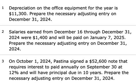 Solved Required Information P2 3 And P2 4 Algo Adjusting