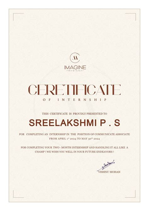 Sreelakshmi Ps On Linkedin Exited To Share That I Have Completed My