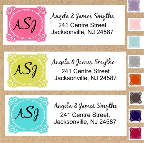 Return Address Labels Self Adhesive Labels By LoveBirdInvitations