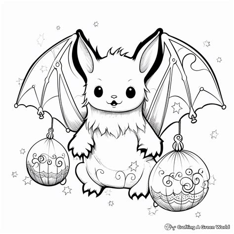 Fruit Bat Coloring Pages