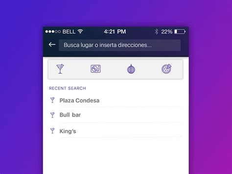 Search In Mobile User Interfaces 42 Search Bar Design Examples