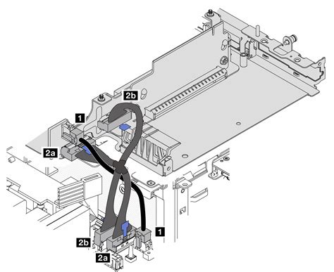 Riser Assembly And Bottom M 2 Cabled Adapter Cable Routing Thinkedge Se360 V2 Lenovo Docs
