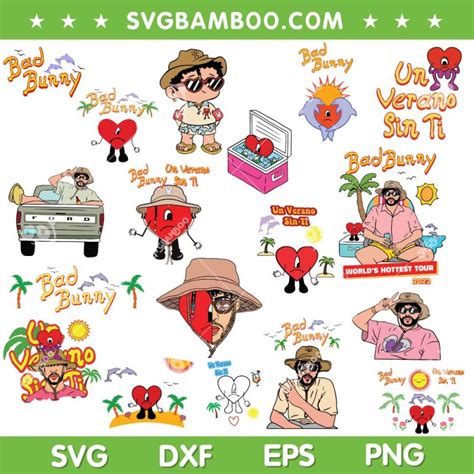 Bad Bunny Un Verano Sin Ti Svg Bundle