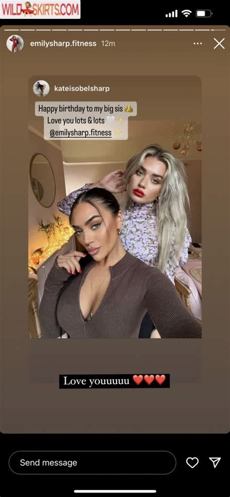 Kate Sharp Kateisobel Kateisobeldaisy2 Nude Onlyfans Instagram
