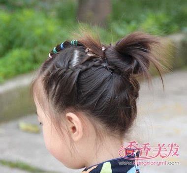 大童扎发图片 短发扎发图片 直发扎发图片 大山谷图库
