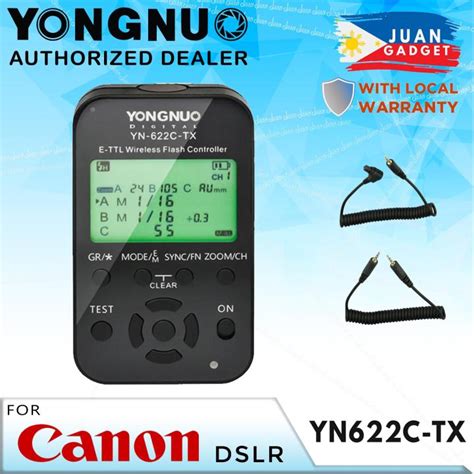 Yongnuo Yn622c Tx Yn622 E Ttl Wireless Flash Controller For Canon Jg Superstore Lazada Ph