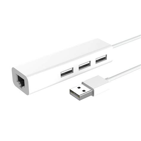Ethernet Usb Con 3 Port Type C Hub Usb 20 Hub Rj4 Grandado