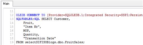 Connect To Sql Server In Qlikview Select Sifiso