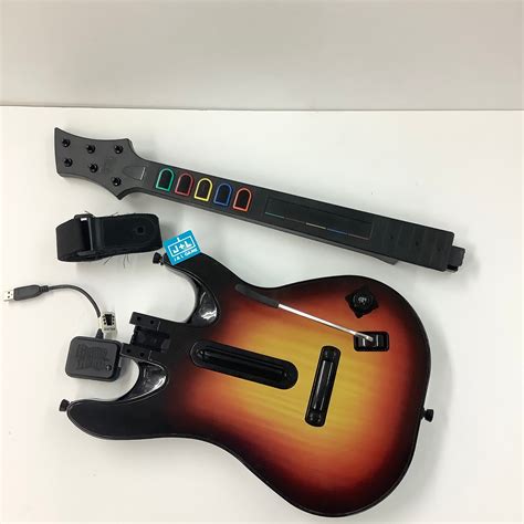 Guitar Hero Wireless Guitar Controller Red Octane Sunburst Ps3 P Jandl Game