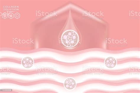 히알루론산 피부 솔루션 광고 핑크 콜라겐 세럼 방울 화장품 광고 배경 사용 준비 Dna에 대한 스톡 벡터 아트 및 기타 이미지 Dna 개념 건강 진단 Istock