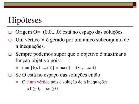Ppt Programação Linear Método Simplex Powerpoint Presentation Free Download Id4594232