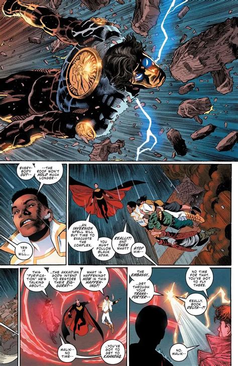 Black Adam 12 4 Page Preview And Covers Released By Dc Comics