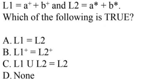 Theory Of Computation Regular Expression Model Practice Questions For Gate Toc Question 7