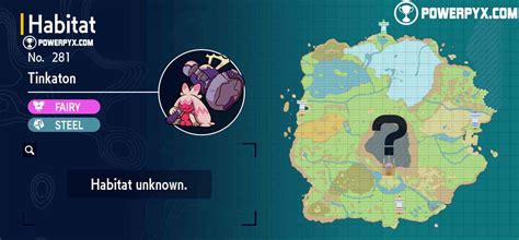 Pokemon Scarlet Violet Tinkaton Location