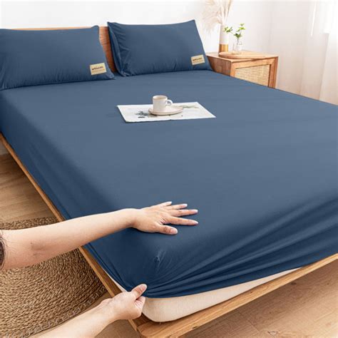 3 In 1 Plain Bedsheet No Lukot No Gusot Bedsheet Singledoublequeen