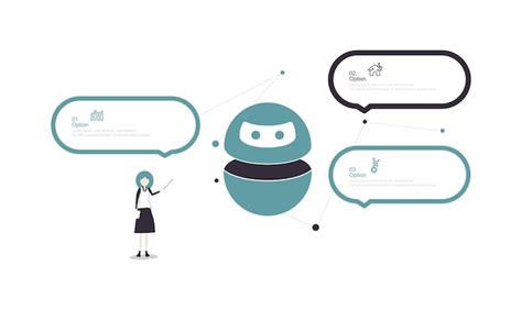 3단계 또는 옵션이 포함된 인포그래픽 디자인 템플릿 기술 개념 프리미엄 벡터