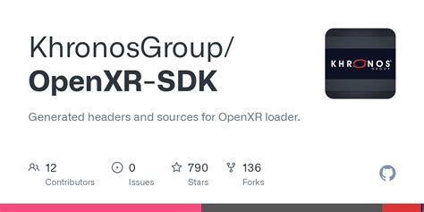 Releases KhronosGroup OpenXR SDK GitHub