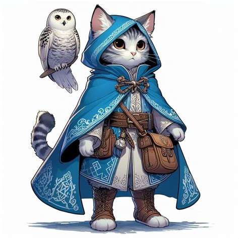 Dandd Character Tabaxi Wizard Dnd Characters Character Art D D