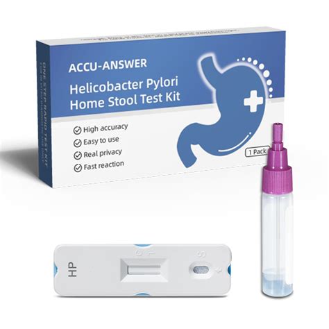 Mua Accu Answer H Pylori Stool Test Kits H Pylori Self Fecal Test Kit Helicobacter Pylori