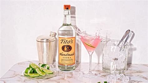 Festive Cocktails Titos Handmade Vodka