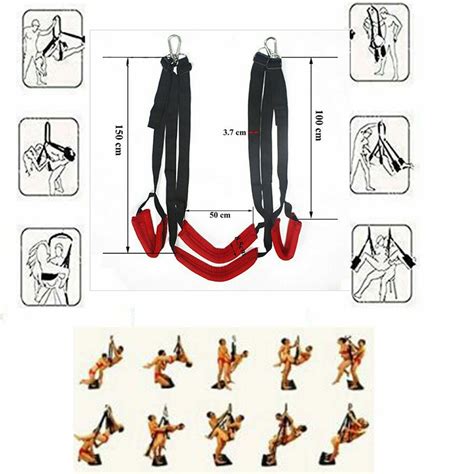 Sex Swing Sling Adult Position Enhancer With Seat Couples Hanging On Ceiling Uk Ebay