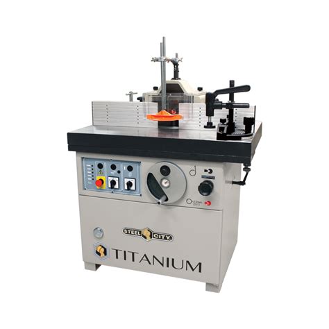 Toupie De Production 1 1 4 à Chariot Coulissant 45 610 T4 Steel City Machines