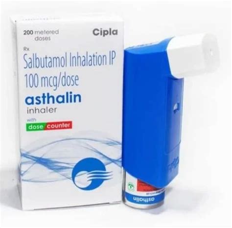 100mcg Salbutamol Inhaler At ₹ 138 Asthama Medicine In Nagpur Id 2852760921555
