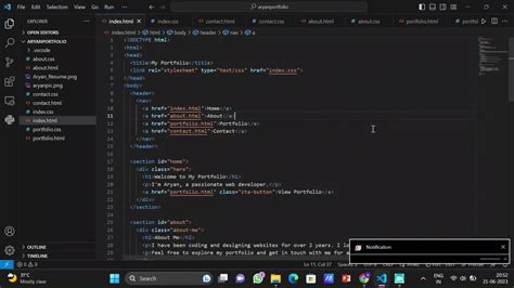 Aryan Singh On Linkedin Webdevelopment Task1 Work Intern