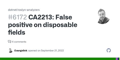 Ca2213 False Positive On Disposable Fields · Issue 6172 · Dotnet