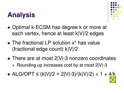 Ppt Algorithms And Lps For K Edge Connected Spanning Subgraphs