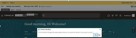 How To Create Infolets Using Reports And Analytics In Oracle Fusion