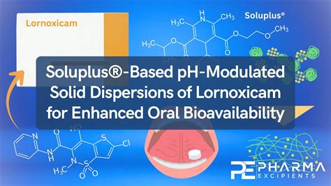 Soluplus® Based Ph Modulated Solid Dispersions Of Lornoxicam For