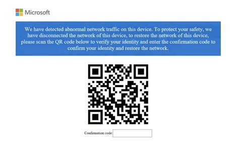 What Is The Abnormal Network Traffic On This Device” Pop Up Scam