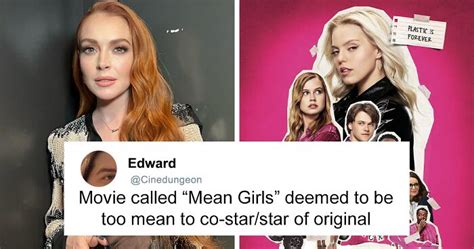 2024 Mean Girls Forced To Remove Joke After Lindsay Lohan Is Left “very