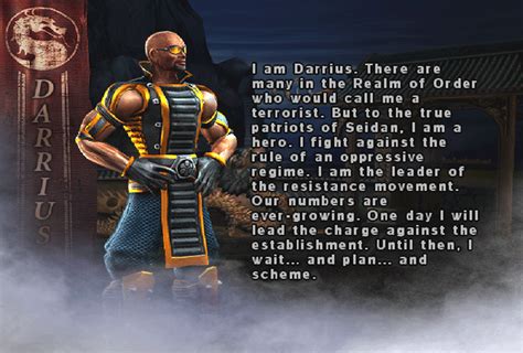 Darrius Mortal Kombat