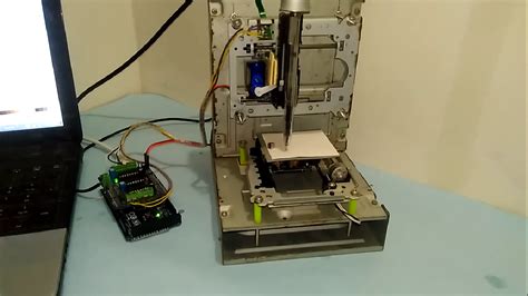 how to make mini cnc 2d plotter using scrap dvd dr details