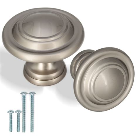 Hyneesun 2 Pack Door Knobs 1 34 44mm Diameter Large Closet Door