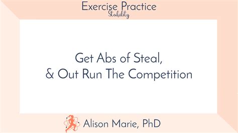 Runner Core Exercises To Enhance Your Running Performance