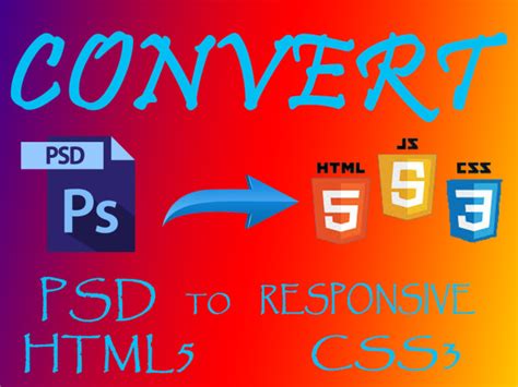 Convert Psd To Html Responsive By Fakharabas Fiverr